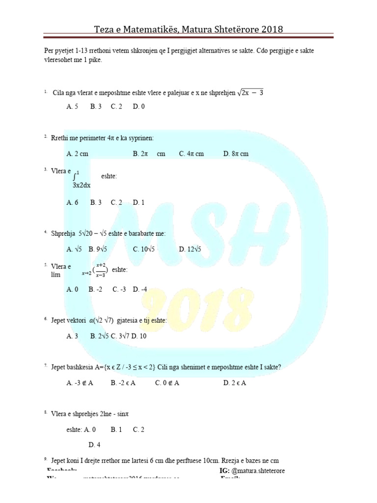 Teza e Matematikc3abs | PDF