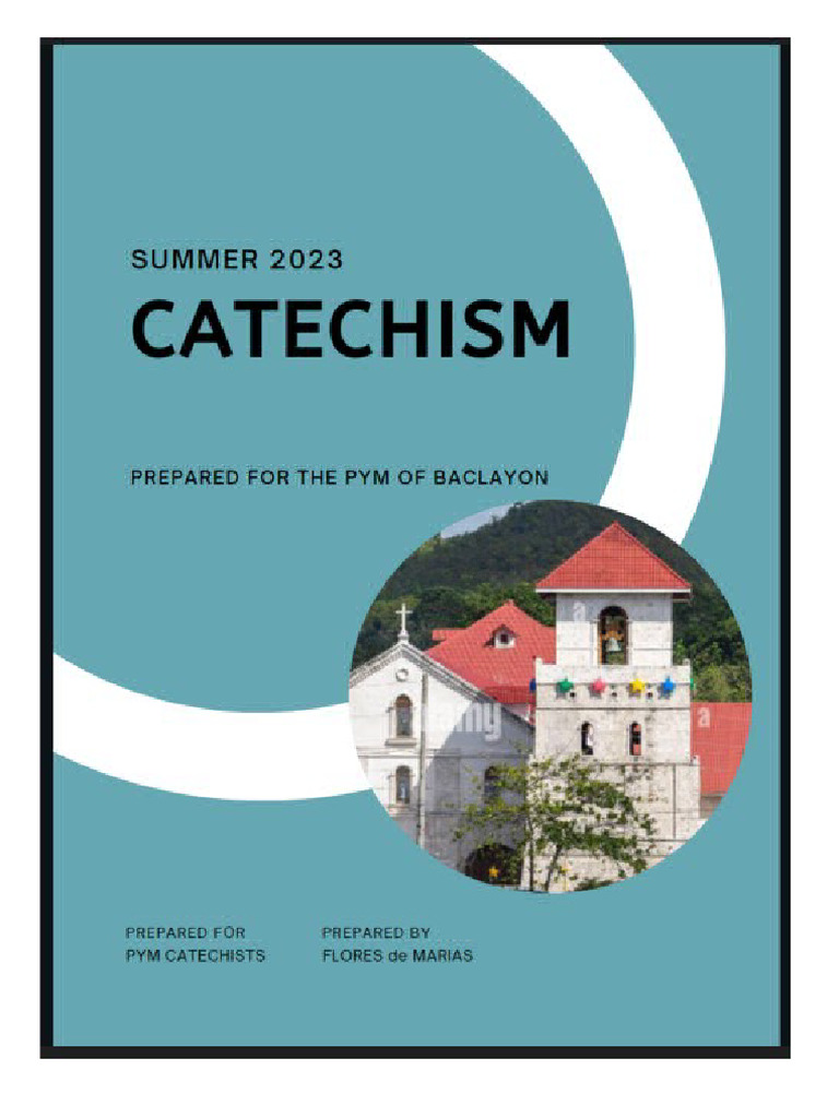 Suggested Summer Catechism 2023 | PDF