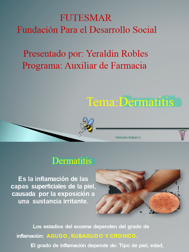 Dermatitis, Tipos y Tratamientos | PDF | Alergia | Inmunología
