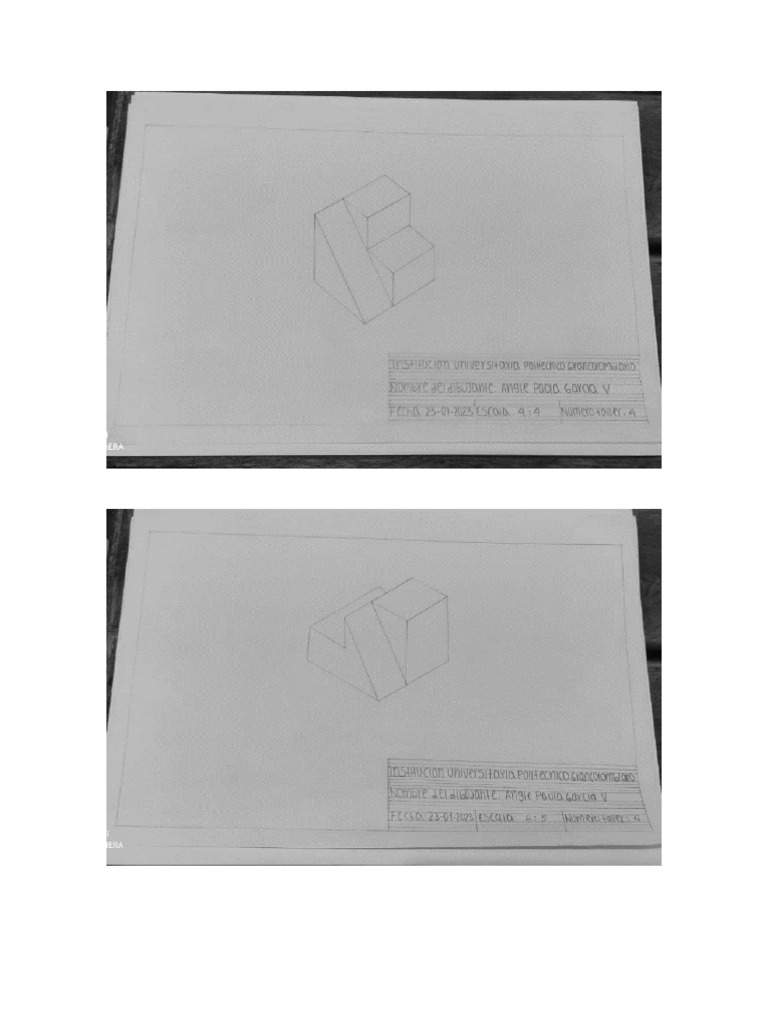 Dibujo Tecnico Taller 4 y 5 | PDF