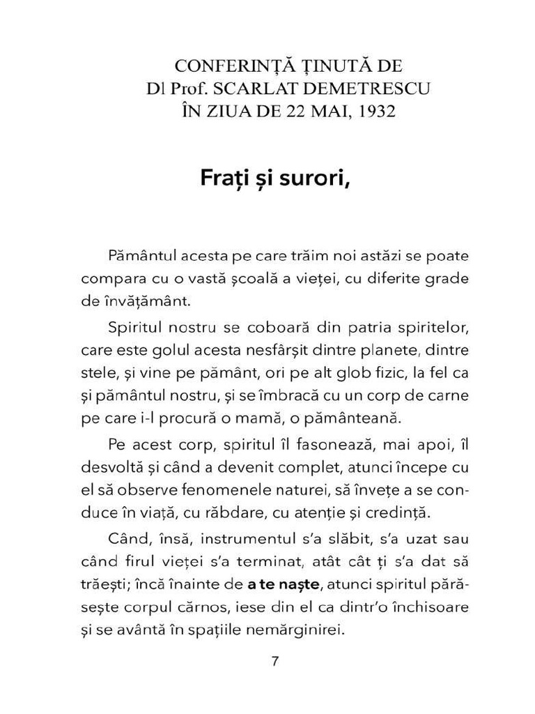 Greseli Din Alte Vieti Si Cercetari in Domeniul Metapsihic Si Spiritist ...