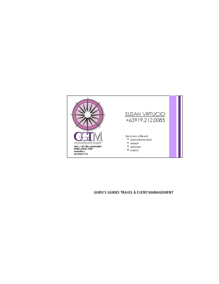 Calling Card | PDF