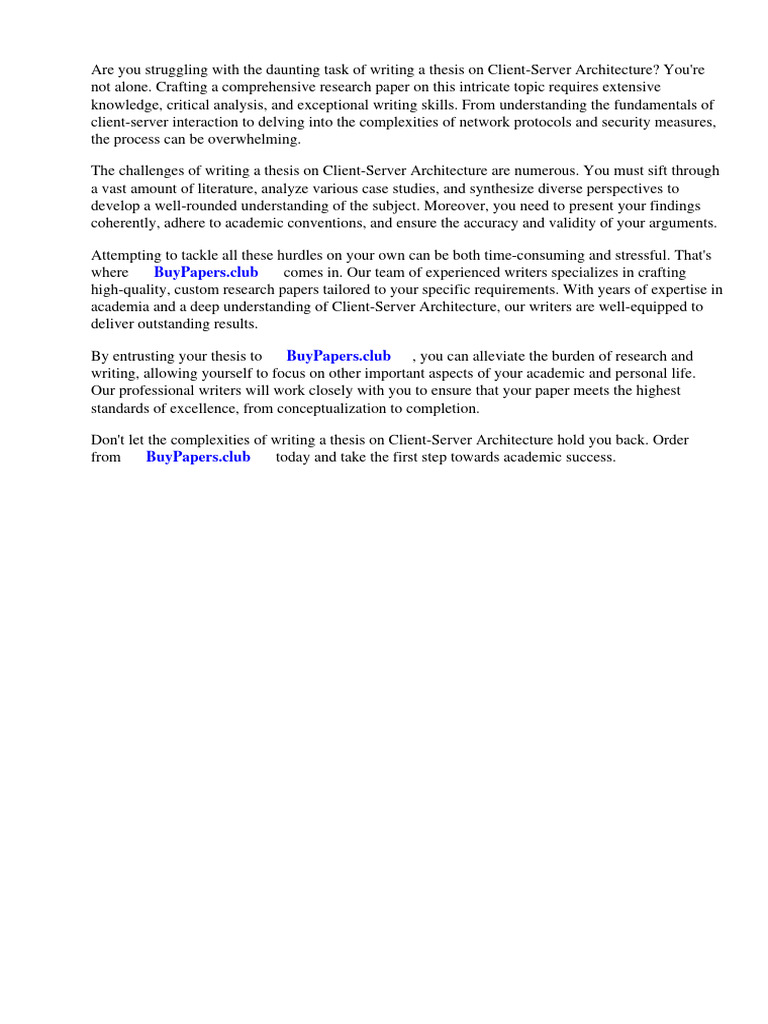 Research Paper On Client Server Architecture Pdf Client Server Model Server Computing