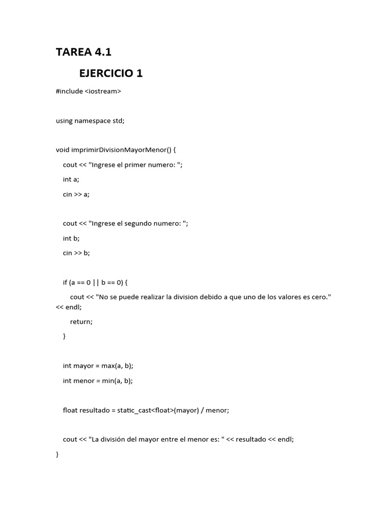 TAREA 4.1 Mateus Velazquez | PDF | Paradigmas de programación | Programación de computadoras