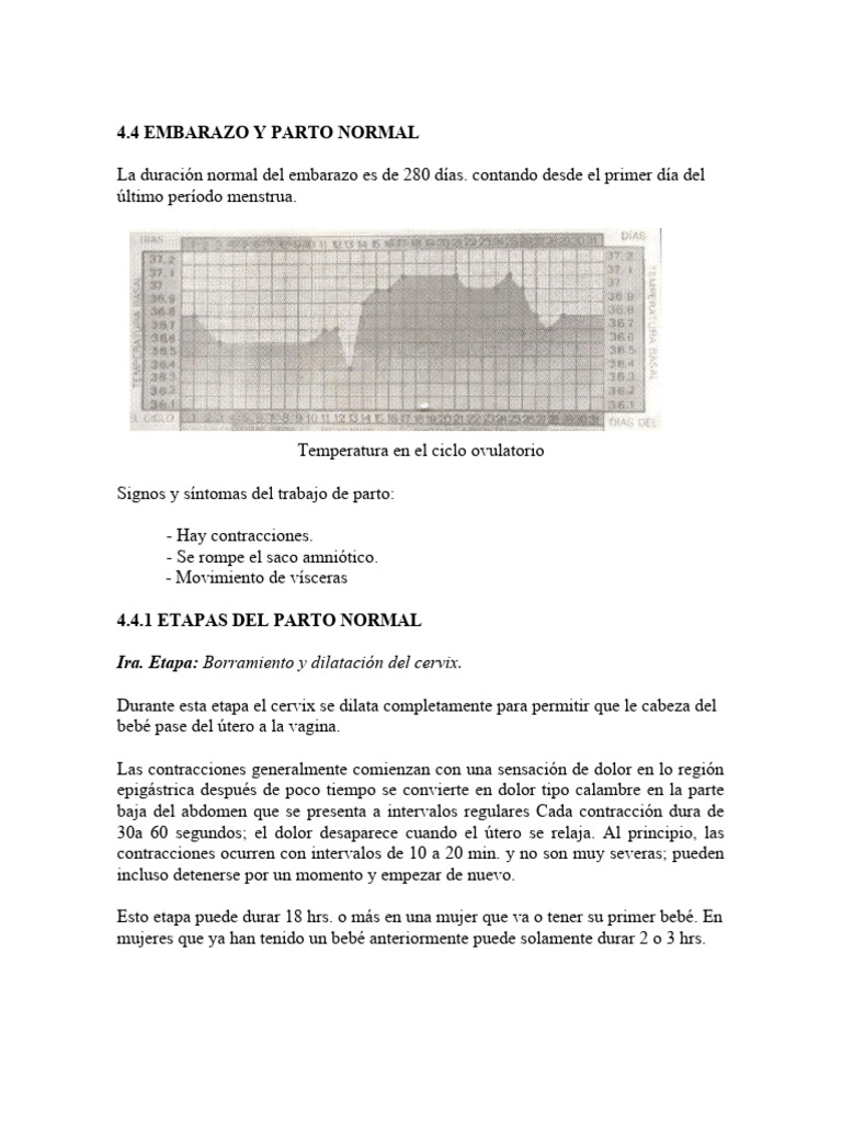 Embarazo y Parto Normal | PDF | Parto | El embarazo