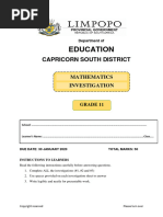 Grade 8 Mathematics Online Baseline - Siyavula - Printout | PDF ...