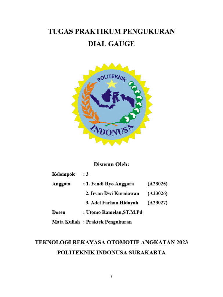 Tugas Praktikum Pengukuran | PDF
