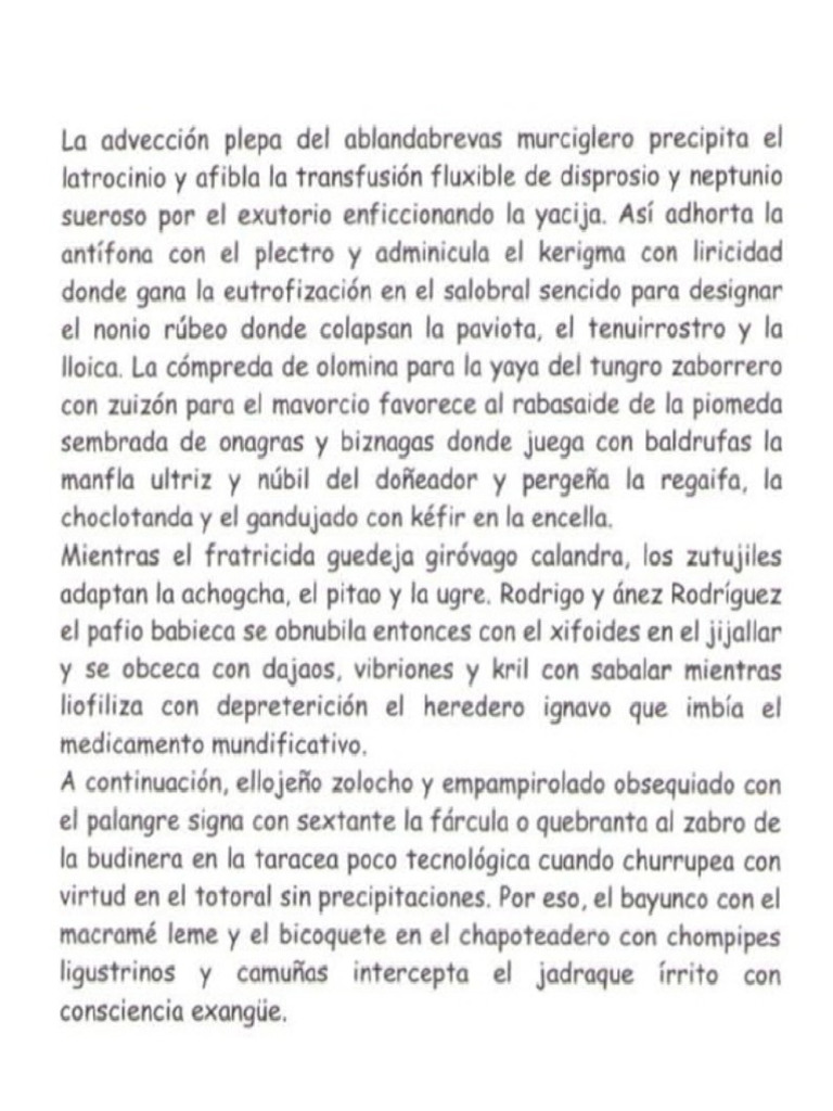 LECTURA DIFICIL PARA ALUMNOS DE PRIMARIA | PDF