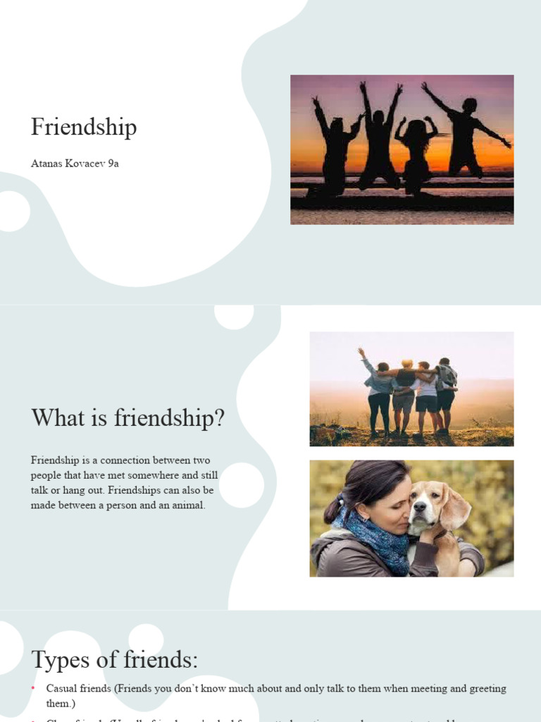 Friendship | PDF