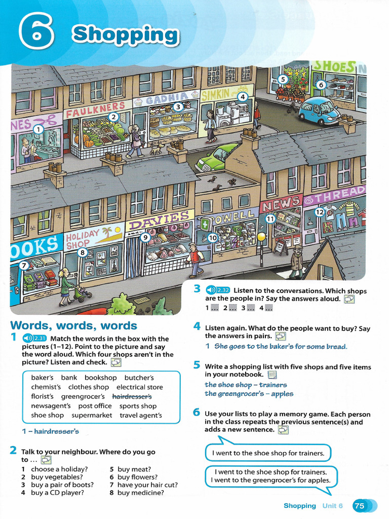 Steps Plus VI Podrä Cznik Unit 6 | PDF