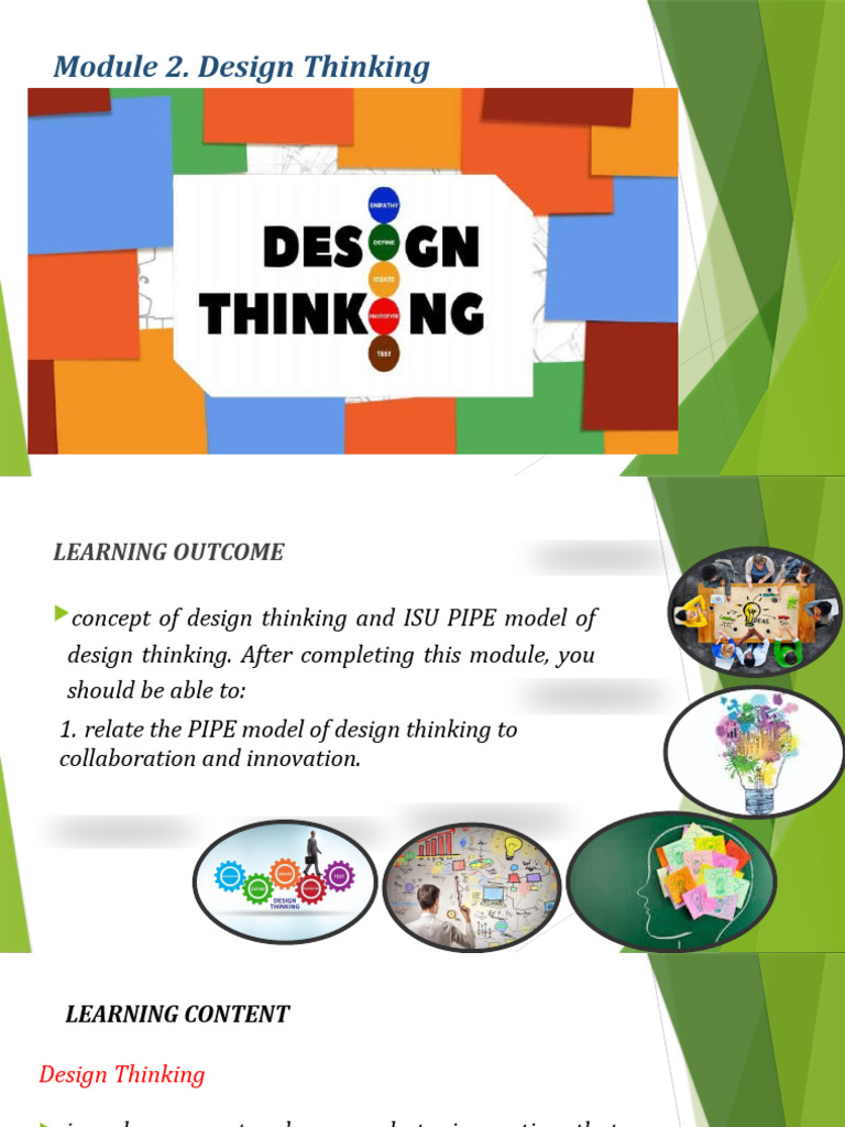 Design Thinking Module 2 | PDF | Design Thinking | Thought Design Thinking Module 2 | PDF | Design Thinking | Thought