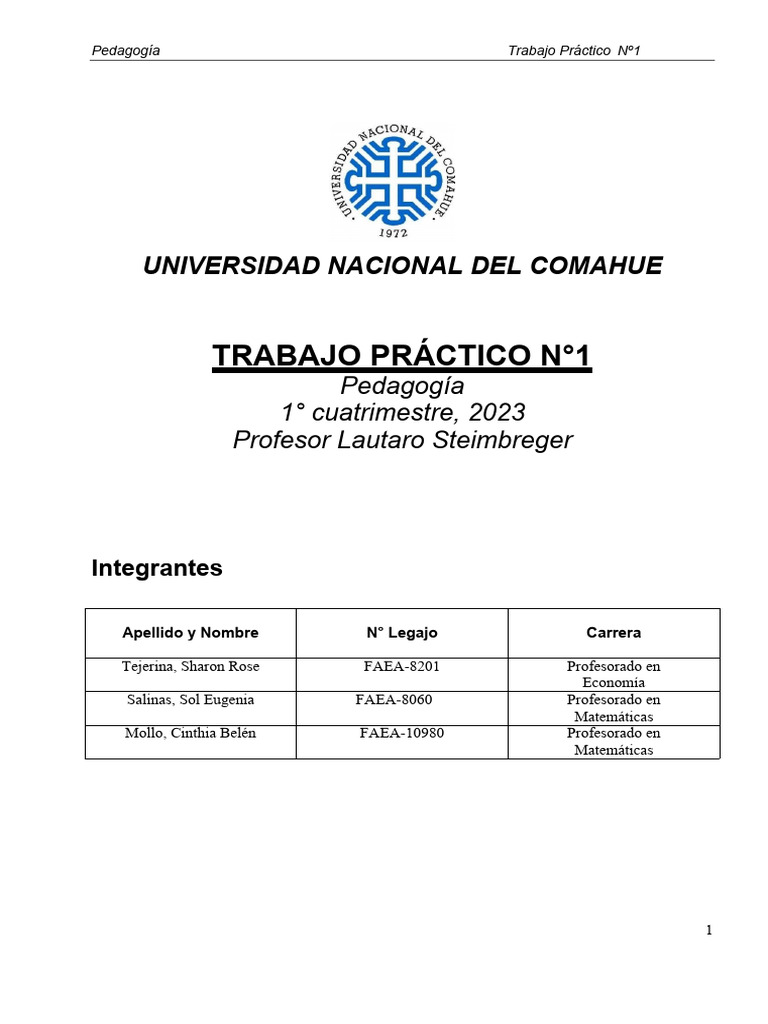 Reescritura Tp1-1 | PDF