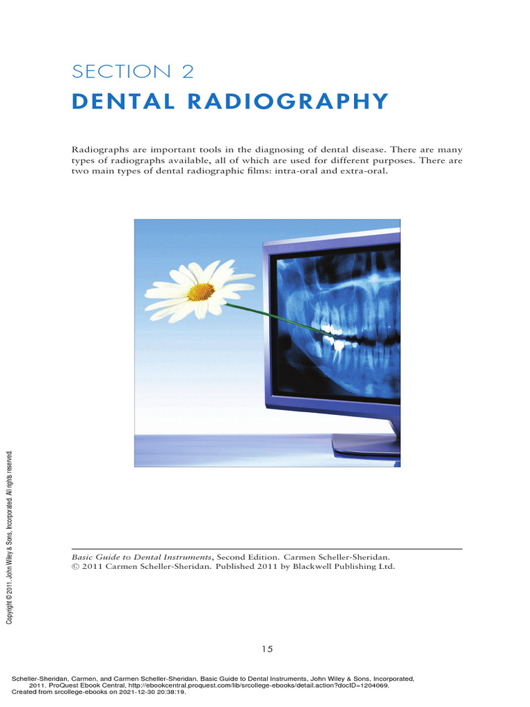 Basic Guide To Dental Instruments - Section 2 Dental Radiography | PDF | Science & Mathematics