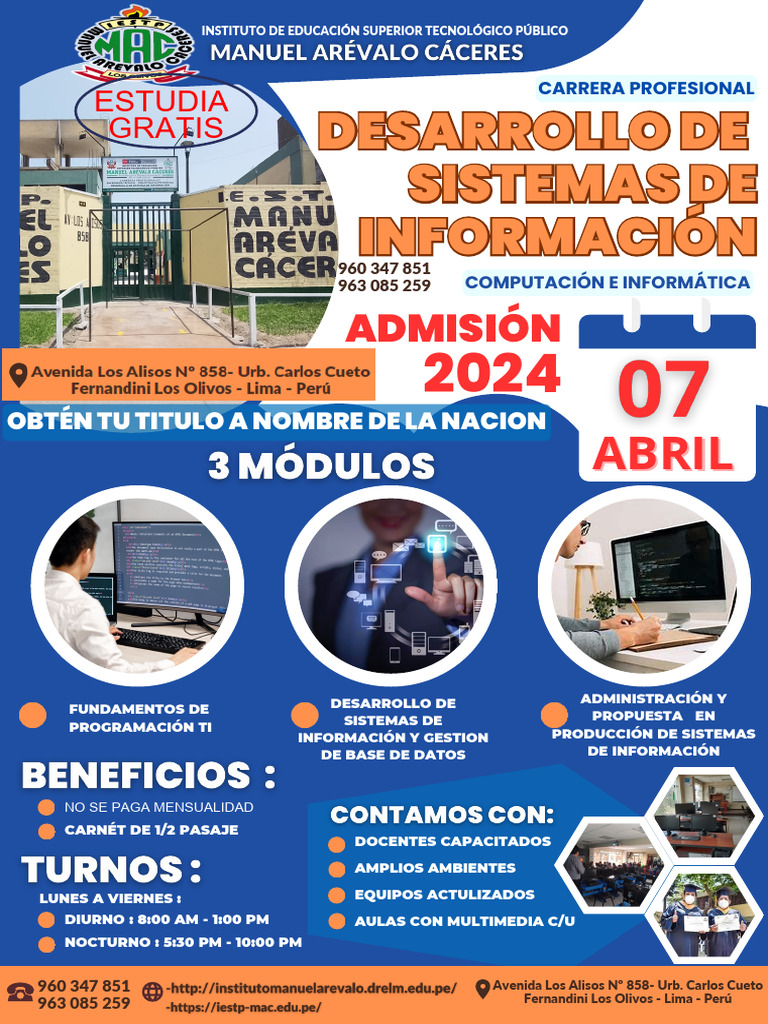 Afiche Iestp Mac | PDF
