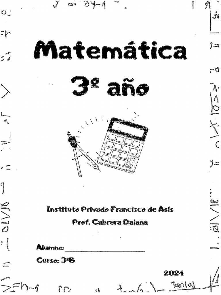 Matematica 3ro Unidad1 | PDF