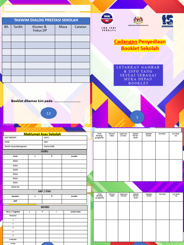 Booklet Sekolah | PDF