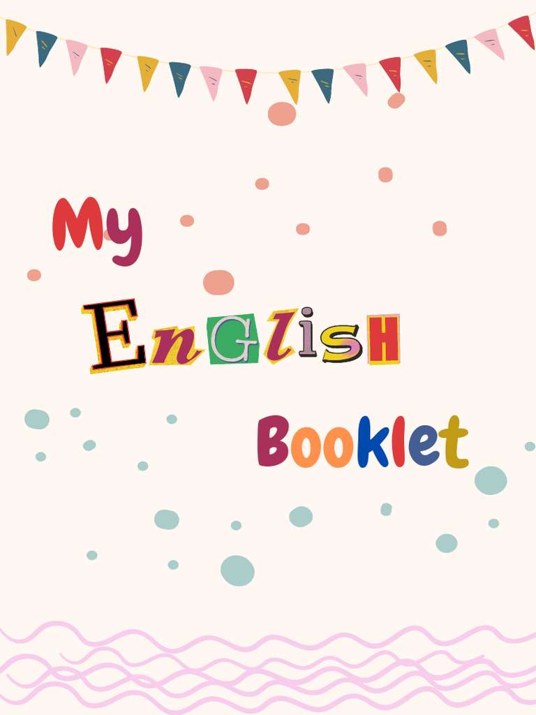 English Booklet 5to | PDF