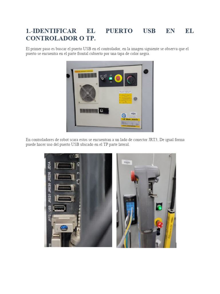 Backup All of Above Fanuc | PDF | USB | Archivo de computadora