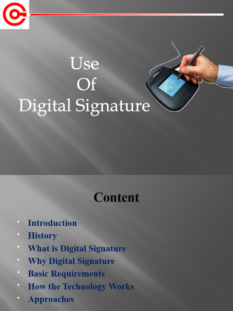 Digital Signature | Download Free PDF | Public Key Cryptography ...