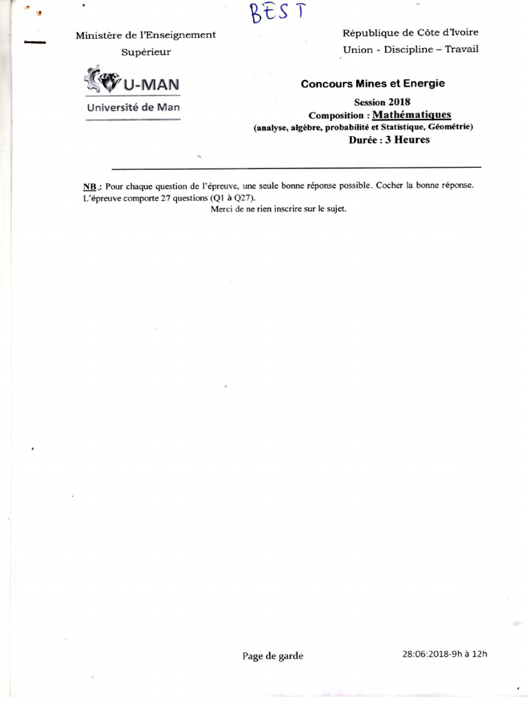 EXA 1 | PDF