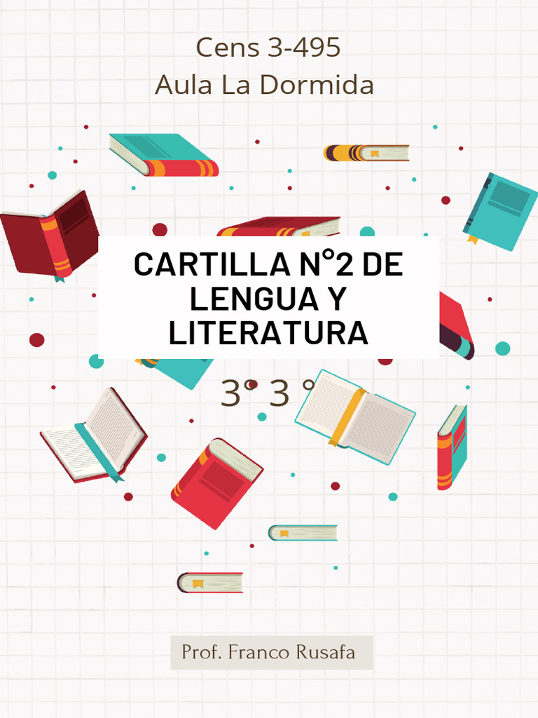 Cartilla N°2 3° Año 2024 Pdf Narración Cuentos
