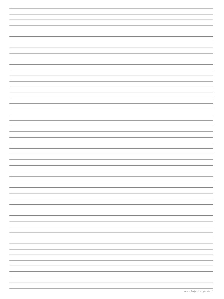 Papier W Trzy Linie | PDF