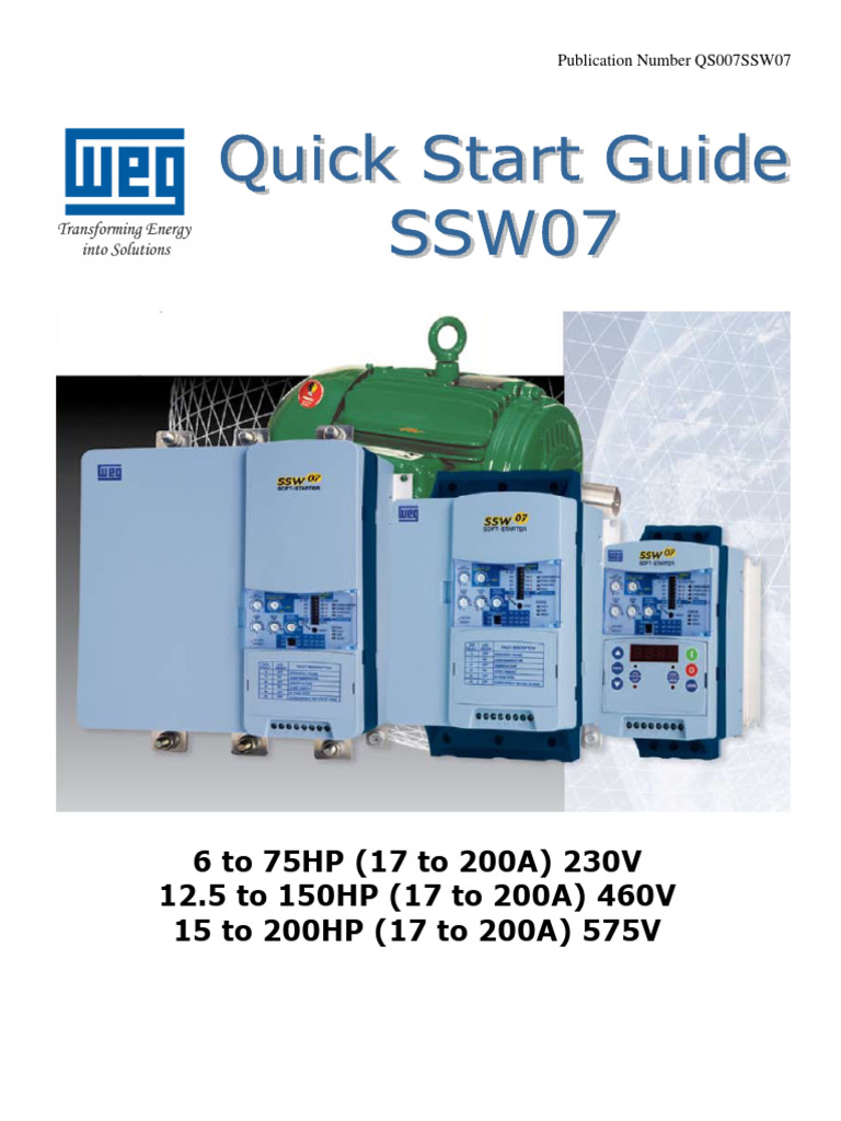 Quick Start Guide SSW07 | PDF | Switch | Relay