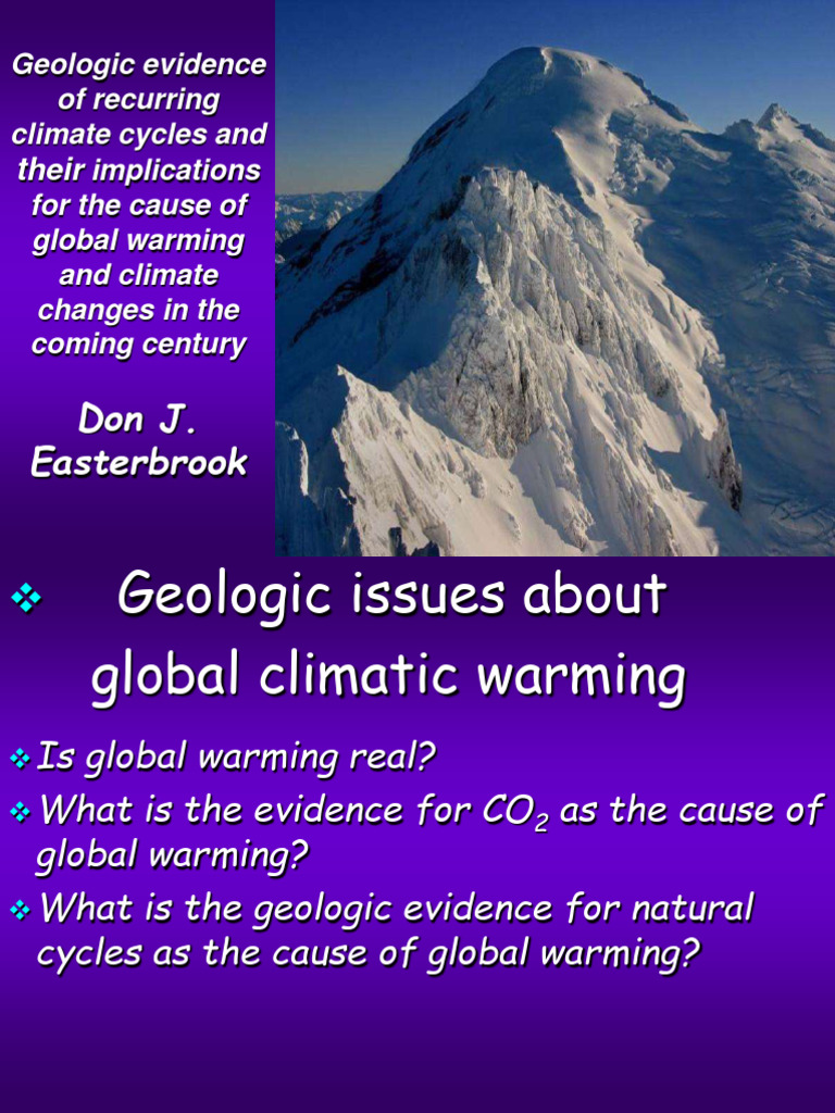 Geologic Evidence of Recurring Climate Cycles | PDF | Climate Change ...