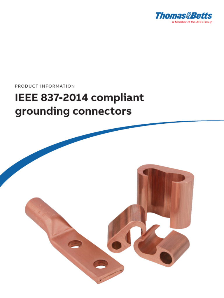FINAL BBP482-IEEE 837-2014 CompliantGroundingConnectors en | PDF ...