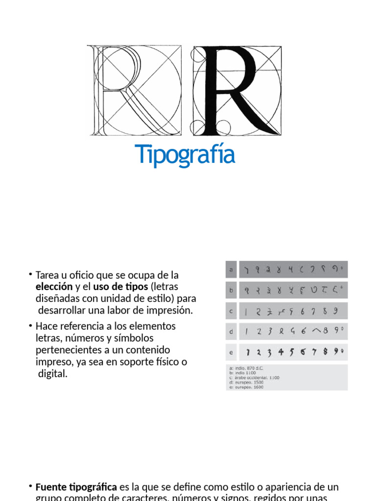 La Tipografia | PDF | Tipografía | Texto