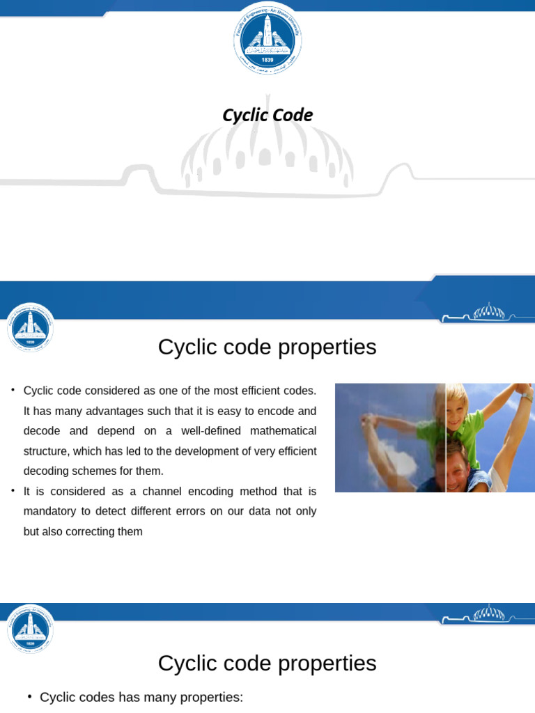Cyclic code-YUSUF-PC | PDF
