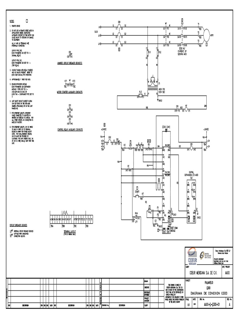 A-Aaxx-E-E300-01 (Diagrama E300) | PDF