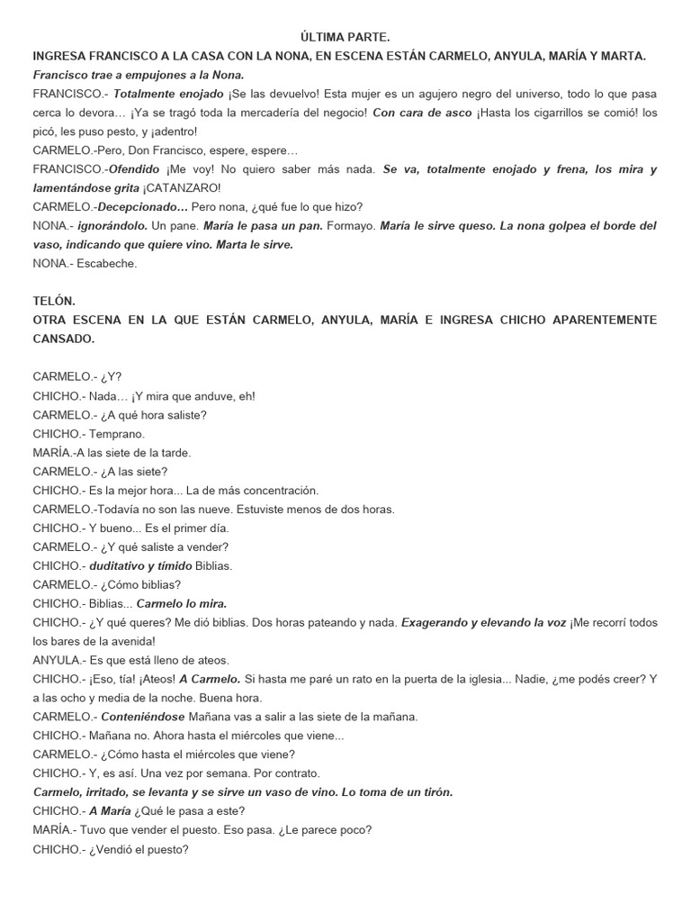 La Nona - 2da Parte | PDF | Alimentos