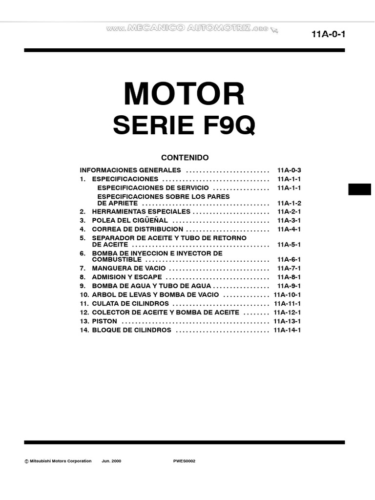 Megane Motor Diesel | PDF