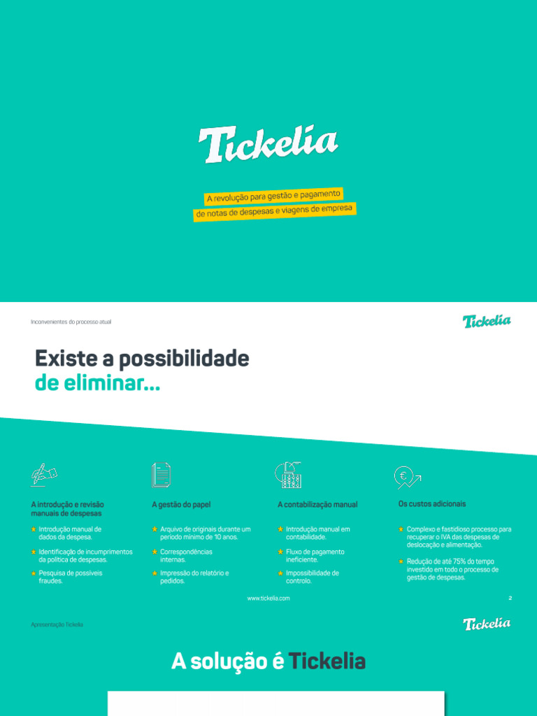 2309 Apresentacao Tickelia PT 1 | PDF