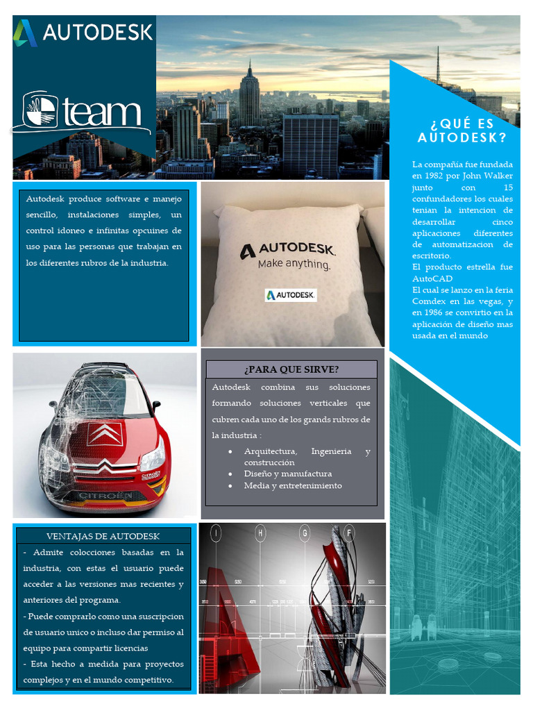Software Autodesk para Profesionales | PDF | Autodesk | Cad automático