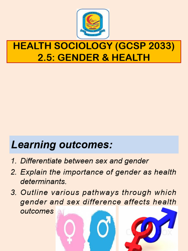 2.5 Gender and Health | PDF