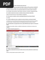 Ejercicios Curso de Access Con Ejercicios Prácticos Access | PDF | Bases de datos