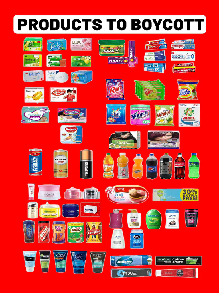 Boycott and Use List | PDF