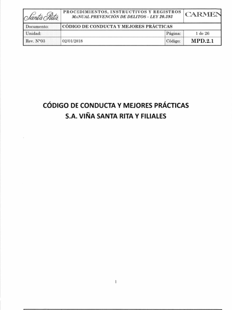 Código-Conducta-2018 | PDF