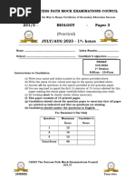 Biology Paper 1 Revision Questions and Answers | PDF | Cellular ...