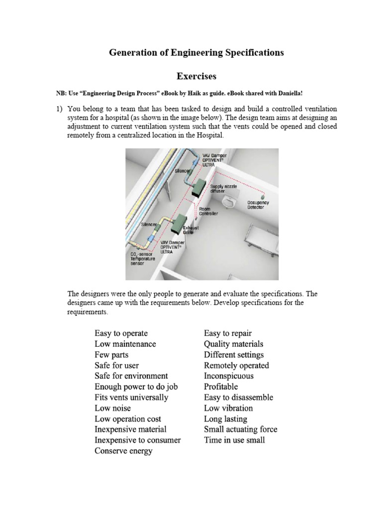 Generation of Engineering Specifications | PDF | Engineering
