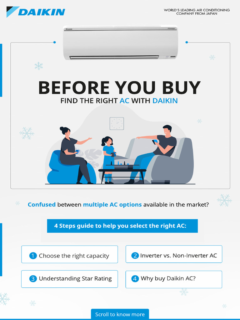 Choosing the Right Daikin AC Guide | PDF
