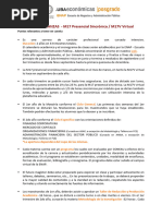 Guía del Portal Miecon para Estudiantes | PDF