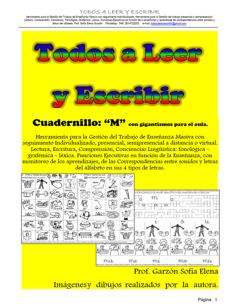 3 Cuadernillo M Con Gigantismos Talye | PDF | Memoria | Literatura