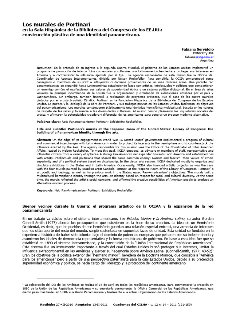 Los Murales de Portinari en La Sala Hisp | PDF | America latina | México