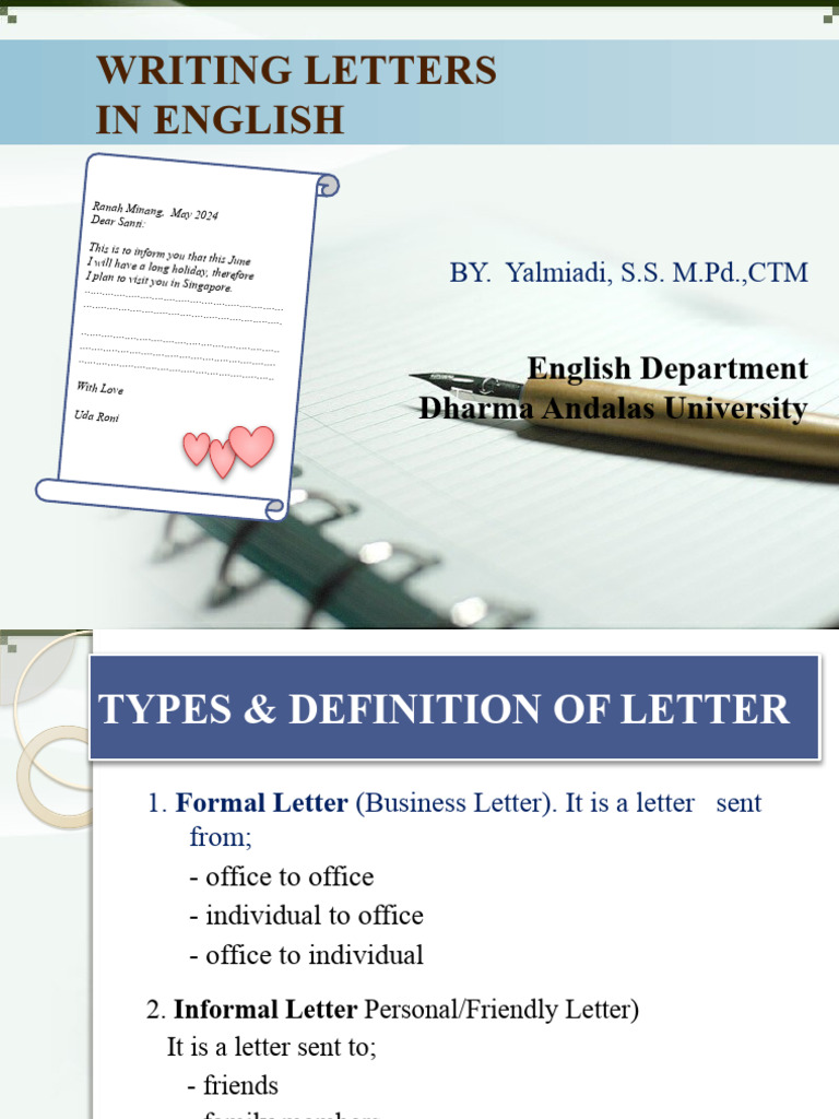 Writing English Letter | PDF | Text | Social Institutions