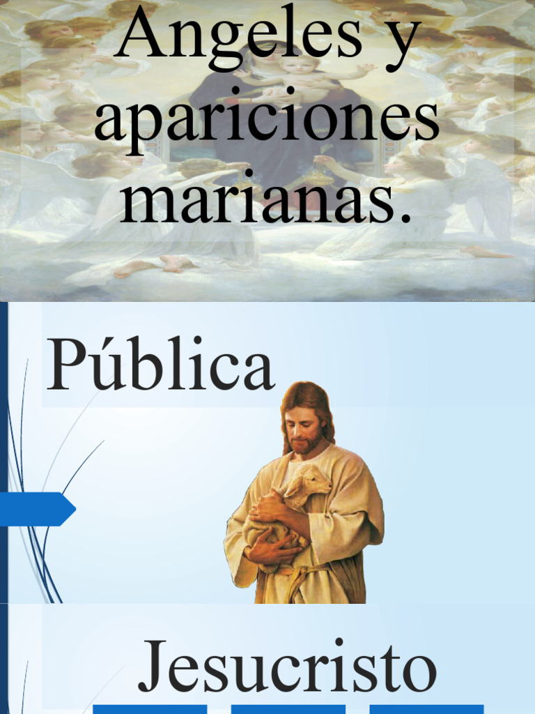 Ángeles y Apariciones Marianas: Guía Completa | PDF | María, madre de ...