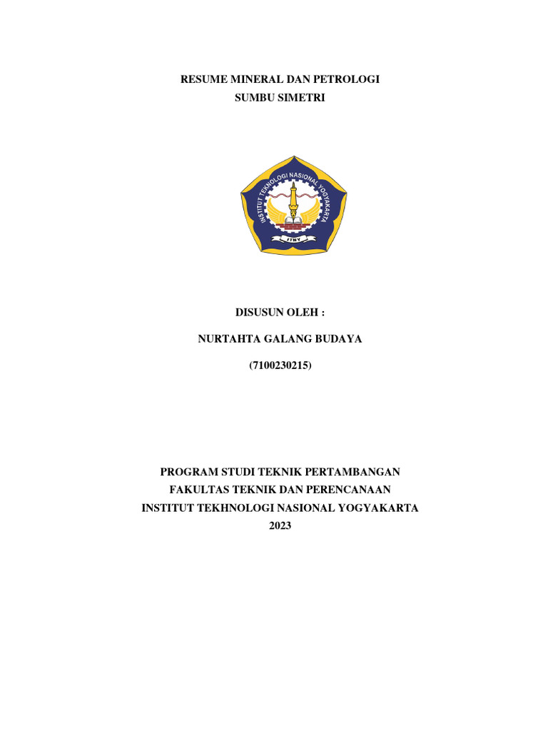 Pengertian dan Jenis Sumbu Simetri | PDF