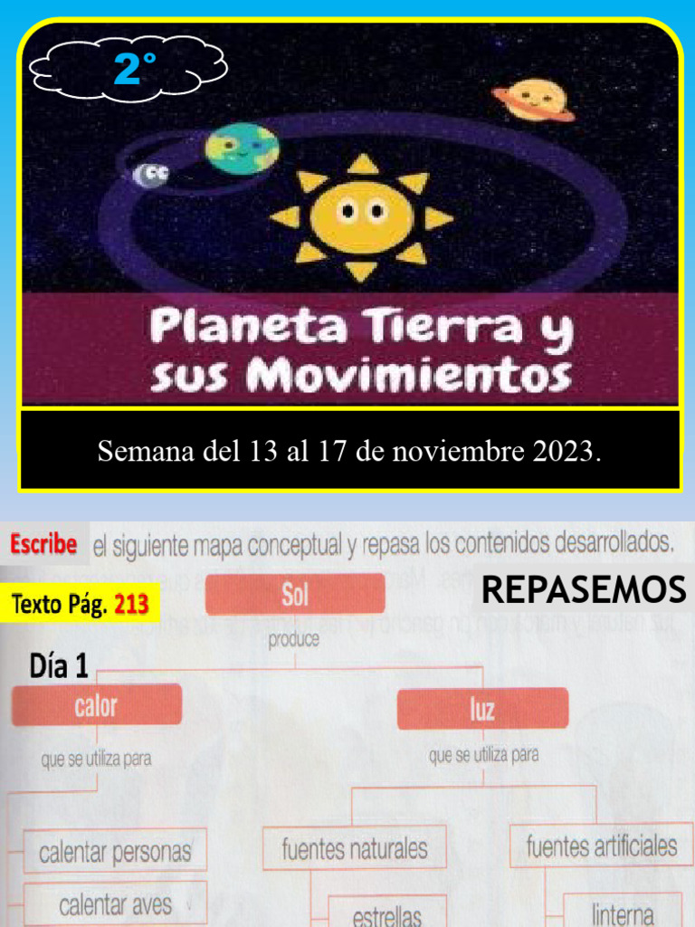 9 - 3 - 2023 PPT # 9 - Nat. Movimientos de La Tierra. Del 13 Al 17 Nov ...